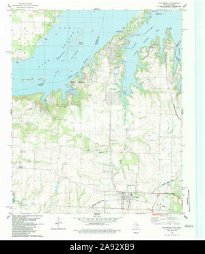 Pottsboro, Texas, map 1982, 1:24000, United States of America by ...