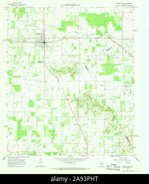 Rising Star, Texas, map 1966, 1:24000, United States of America by ...