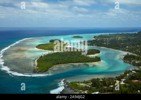 Historic Avana Harbour, Muri Lagoon, Rarotonga, Cook Islands, South ...