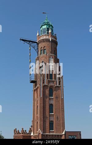 Historic lighthouse of Bremerhaven Stock Photo - Alamy