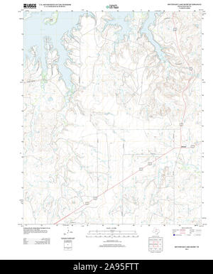 Southeast Lake Kemp, Texas, map 1966, 1:24000, United States of America ...