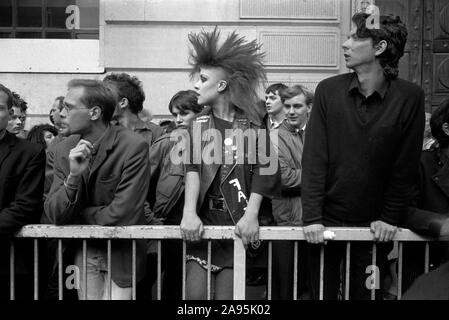 Reclaim the City demonstration 1980s. Demonstration against capitalism ...