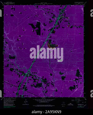 Splendora, Texas, map 1959, 1:24000, United States of America by ...