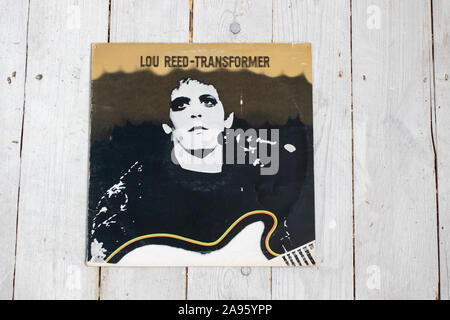 Lou Reed's 1972 album Transformer Stock Photo - Alamy