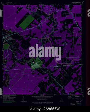 Sweeny, Texas, map 1952, 1:24000, United States of America by Timeless ...