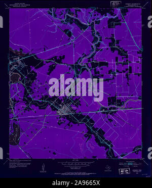 Sweeny, Texas, map 1952, 1:24000, United States of America by Timeless ...
