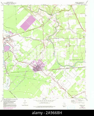 Sweeny, Texas, map 1952, 1:24000, United States of America by Timeless ...