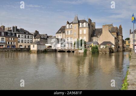 Rohan Bridge in Landerneau Stock Photo - Alamy