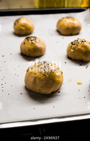 homemade sesame and black cumin pastries Stock Photo - Alamy