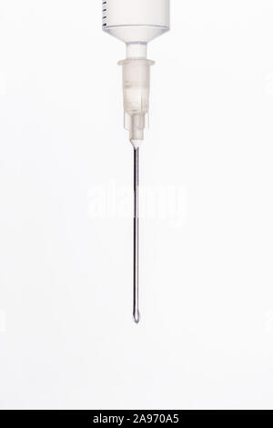 medicine, instruments / equipment, syringe with hypodermic needle ...