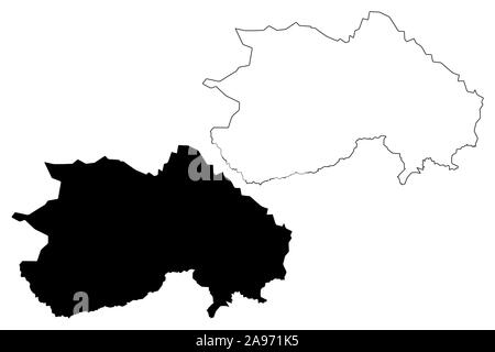 Debub Region (Horn of Africa, State of Eritrea, Regions of Eritrea) map ...
