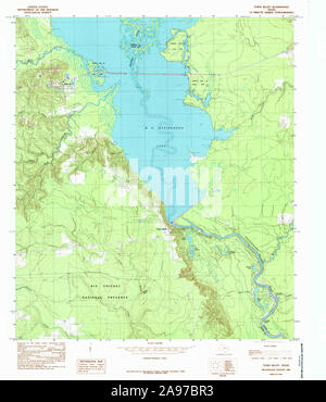 Town Bluff, Texas, map 1984, 1:24000, United States of America by ...