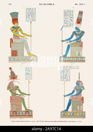 Grand temple, pronaos, wall of the cella Stock Photo - Alamy