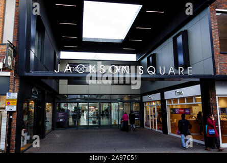 Bishops Stortford Town Centre, Jackson square, inside, High Street ...
