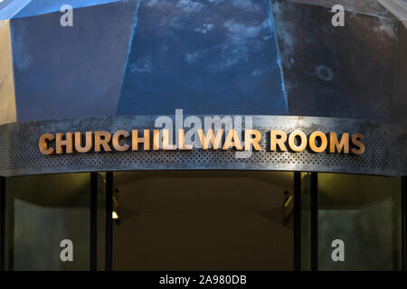 The Map Room in the Churchill War Rooms museum, Churchill's wartime ...