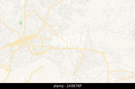 map of Angola. Silhouette of Angola map vector illustration Stock ...