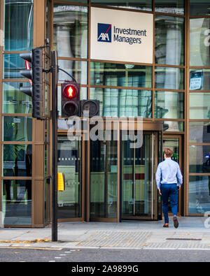AXA Investment Managers in the City of London Stock Photo - Alamy
