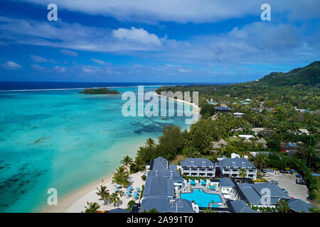 Muri Beach Club Hotel Rarotonga, Muri Lagoon, and Oneroa Island ...