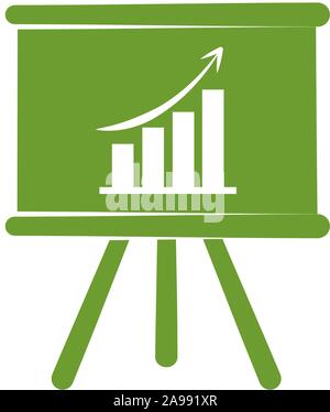 Increase arrow and bars design, workflow infographic data information ...