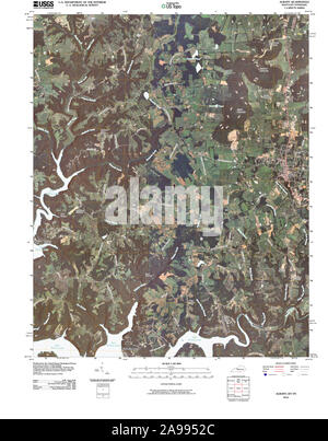 USGS TOPO Map Kentucky KY Philpot 20100414 TM Stock Photo - Alamy
