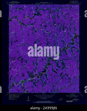 Blackey, Kentucky, map 1954, 1:24000, United States of America by ...