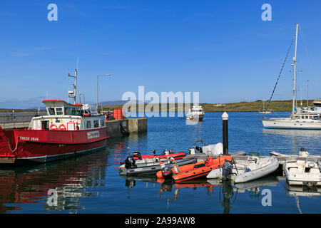 Cape Clear Ferry, Baltimore Village, County Cork, Ireland Stock Photo ...