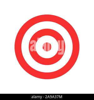Target. Isolated vector icon Stock Vector Image & Art - Alamy