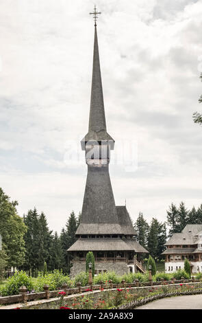 The church at the monastery of Săpânța-Peri, Romania. Built in 1997 ...