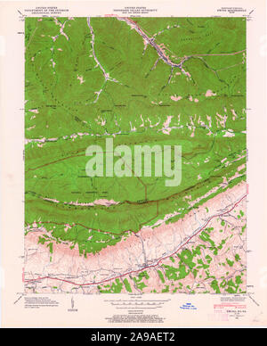 Ewing, Kentucky, map 1946, 1:24000, United States of America by ...