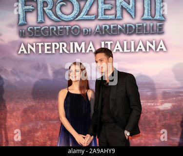November 12, 2019, Roma, Italy: Italian actress Serena Rossi takes part ...