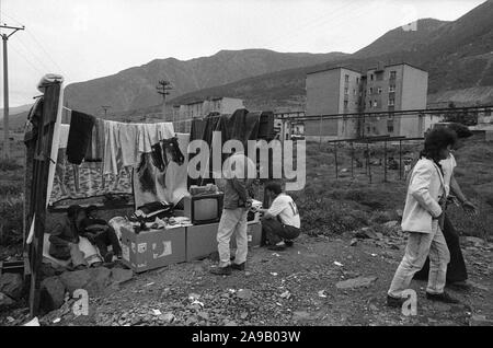 Bulqize town, Albania. 1992 Stock Photo - Alamy