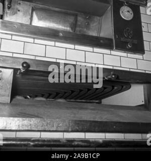 A bakerman and his daily business, Germany 1950s Stock Photo - Alamy
