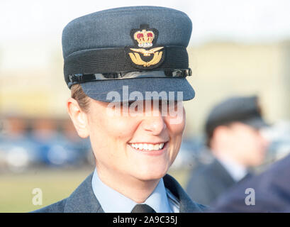 Wing Commander 26 year old Nikki Thomas becomes the first woman to ...