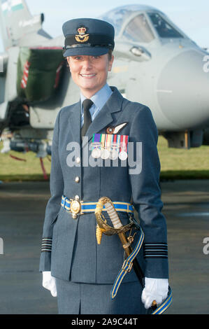 Wing Commander 26 year old Nikki Thomas becomes the first woman to ...