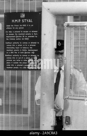 HM Prison Styal Wilmslow Cheshire UK 1980s. Womens prison,female ...