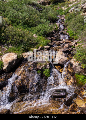 Island Lake Trail, Lamoile Canyon, Ruby Mountains near Elko, Nevada ...
