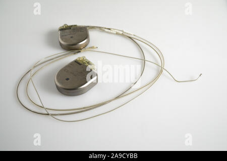 Implantable cardioverter-defibrillator pacemaker Stock Photo: 161824565 ...