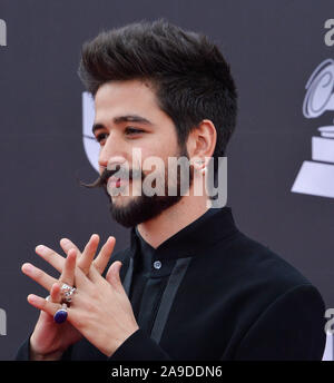 Camilo arrives at the 20th Latin Grammy Awards on Thursday, Nov. 14 ...