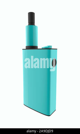 3d illustration of a box mod isolated on white background Stock Photo ...