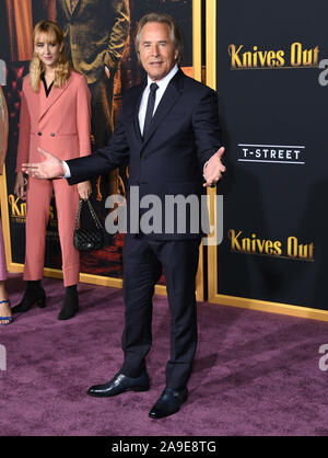 Don Johnson at the "Knives Out" Los Angeles Premiere held at the ...