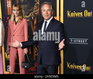 Don Johnson at the "Knives Out" Los Angeles Premiere held at the ...