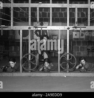 Women, marksmanship training ca. 1930 Stock Photo - Alamy