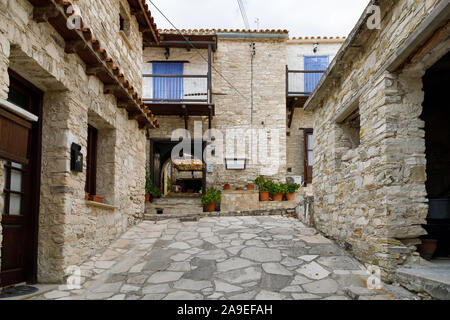 Traditional houses in Skarinou village, Cyprus Stock Photo - Alamy