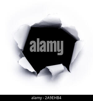 paper, hole, torn, papers, holes, torns Stock Photo - Alamy
