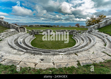 Archaeological area of the Samnite Sanctuary of Pietrabbondante, Italic ...