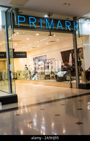 The large Primark shopping store in the heart of the Intu Potteries ...