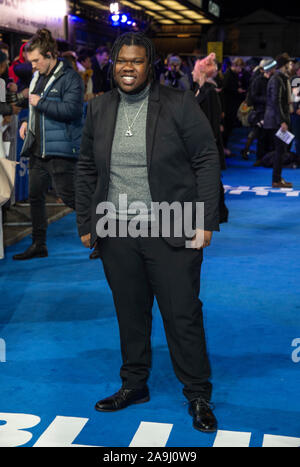 Kadeem Ramsay attends the World Premiere of the Blue Story at the ...