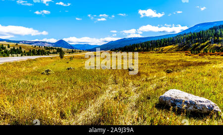 The Gallatin River as it runs through the western most part of ...
