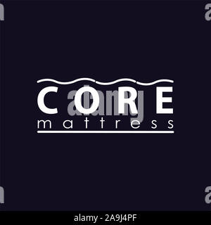 mattress Logo Template Stock Photo - Alamy