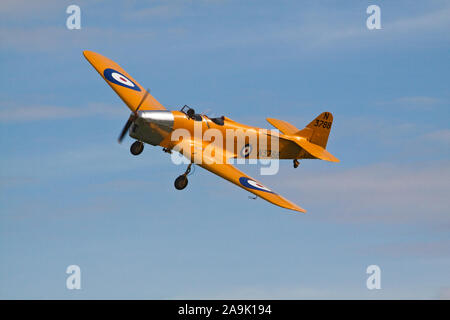 MILES MAGISTER 1930'S RAF TRAINER AIRCRAFT,SHUTTLEWORTH COLLECTION AT ...